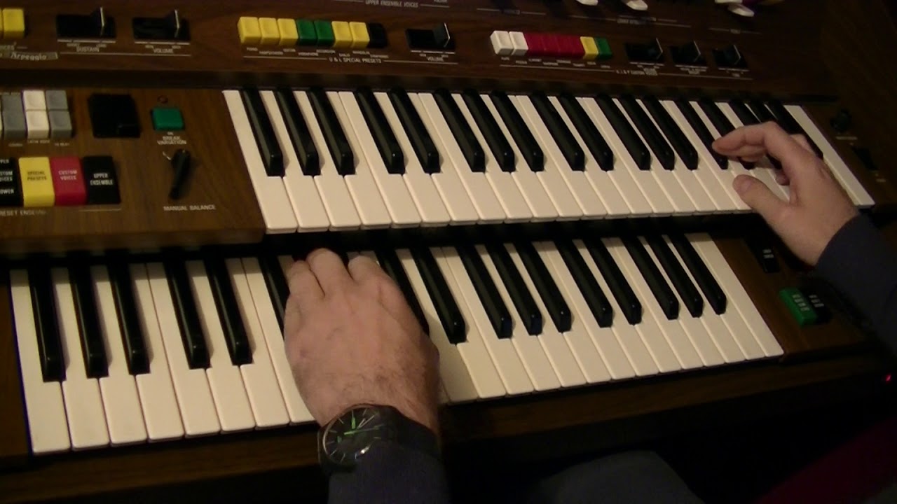 Madness - The Sun and the Rain - Yamaha Electone C-605 played by Philip ...