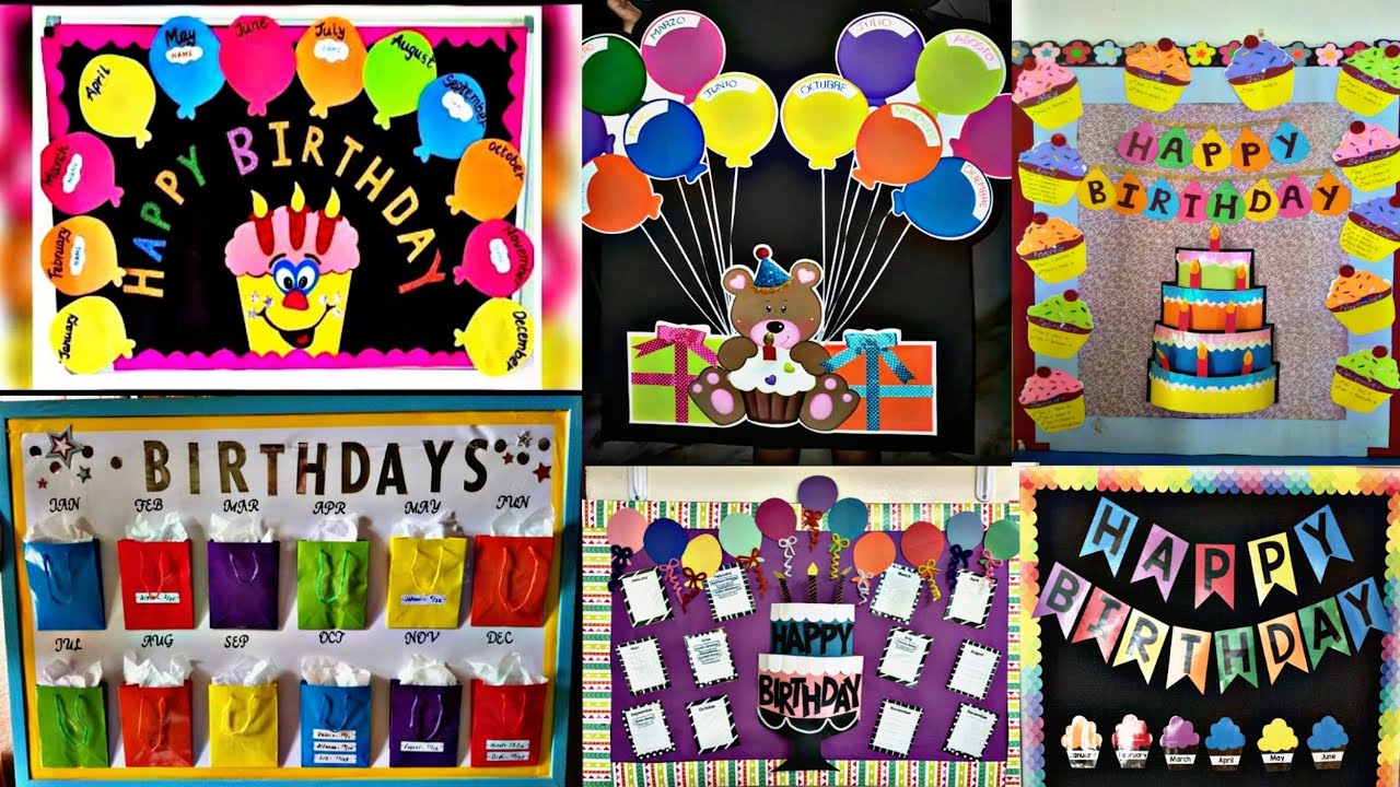 Preschool birthday party classroom decoration ideas/ birthday party ...