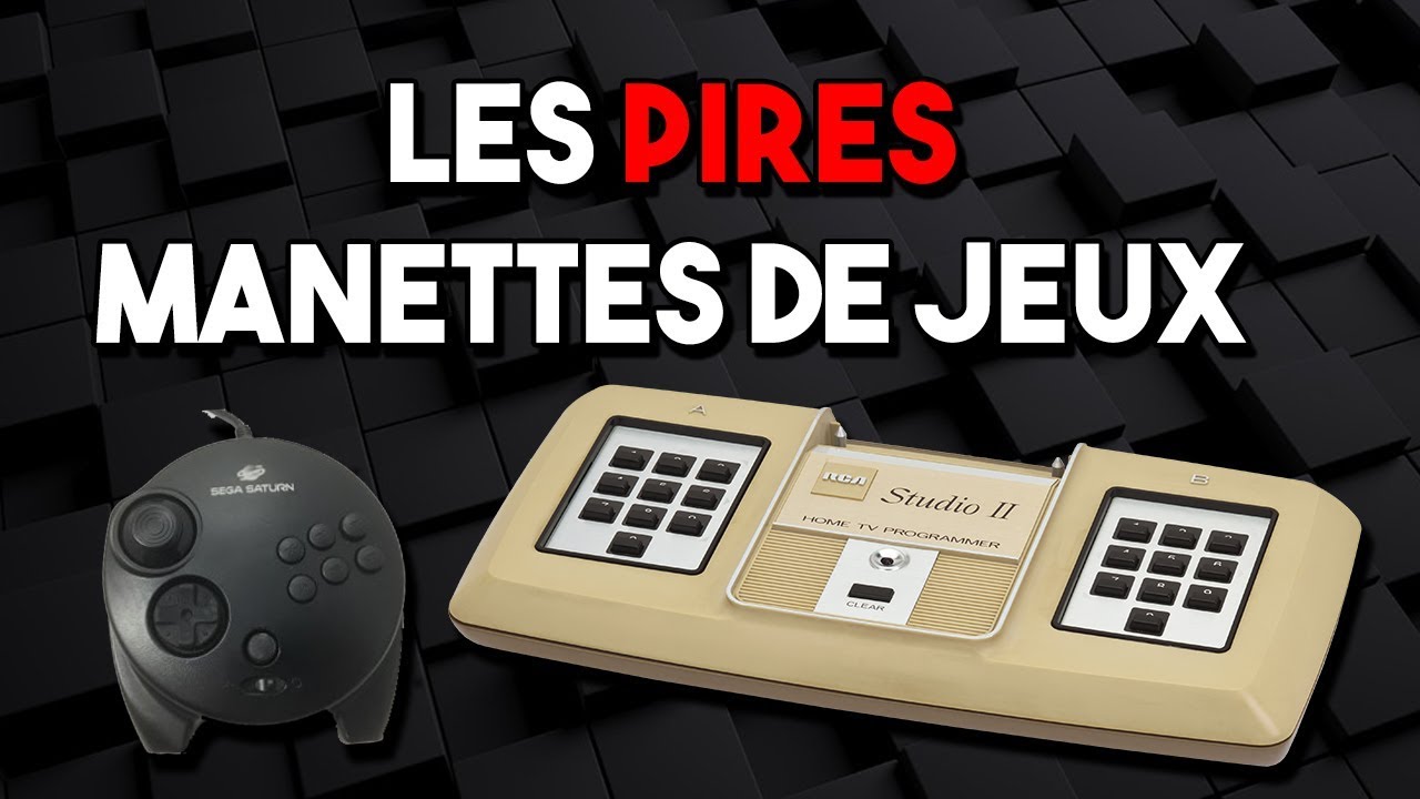 🎮 LES PIRES MANETTES DE JEUX - YouTube