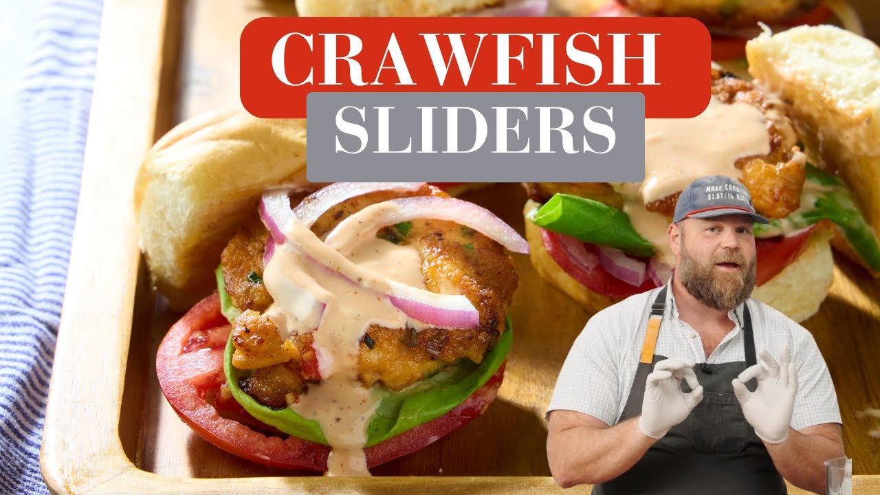 Cajun Crawfish Sliders with Slap Ya Mama Cajun Seasoning | Juicy ...