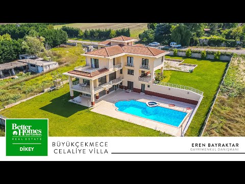 Çatalca Satılık Müstakil Villa 5000 m2 Arazi içerisinde