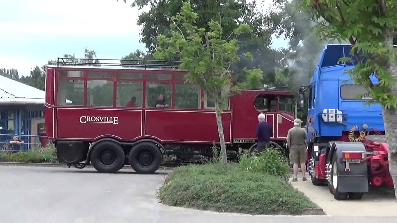 CROSVILLE STEAM BUS ELIZABETH AT BRISLINGTON BUS RALLY 090815 - YouTube