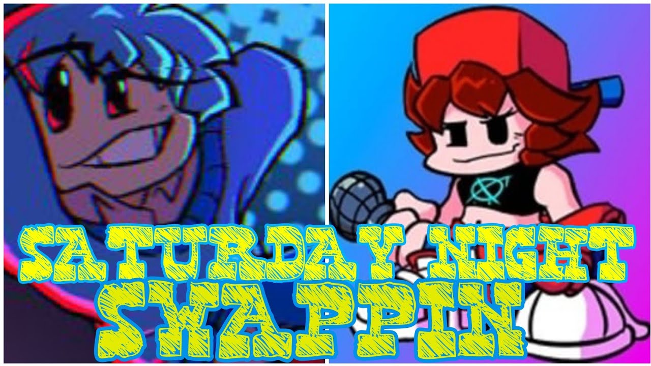 Saturday Night Swappin fnf mod FULL WEEK - YouTube