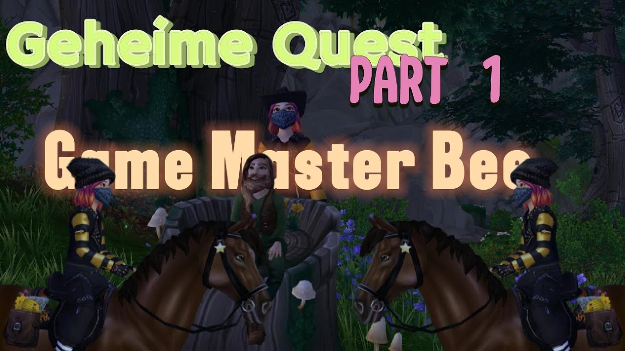 Quest Game Master Bee Part 1 - Deutsch 🐴🐝 | Star Stable [SSO] - YouTube