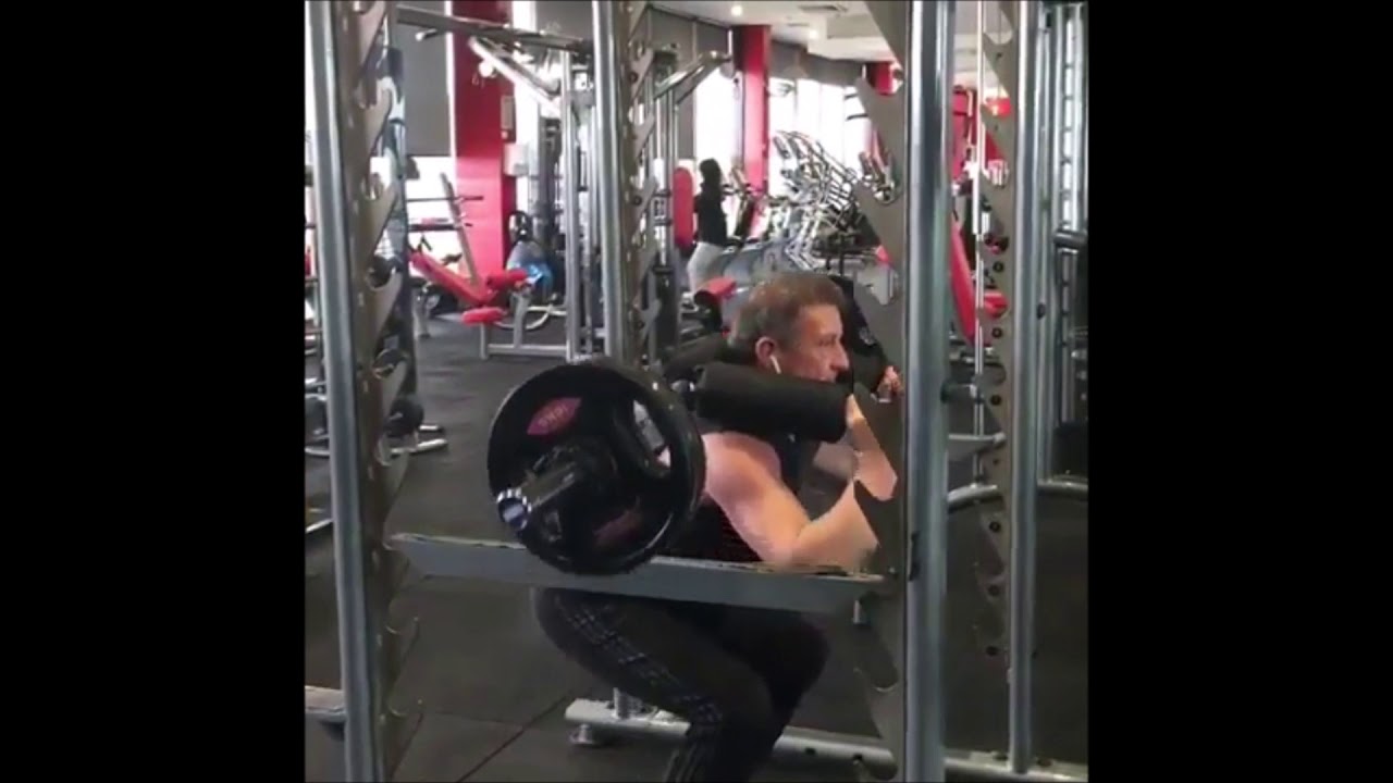 Cambered Multi Press Barbell and Olympic Safety Squat Barbell Workout ...