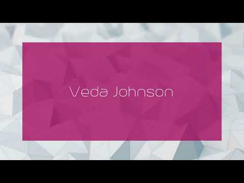 Veda Johnson - appearance - YouTube