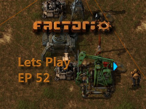 Factorio Ep52 - Clearing Oil Patch - Lets Play 0.13 - YouTube