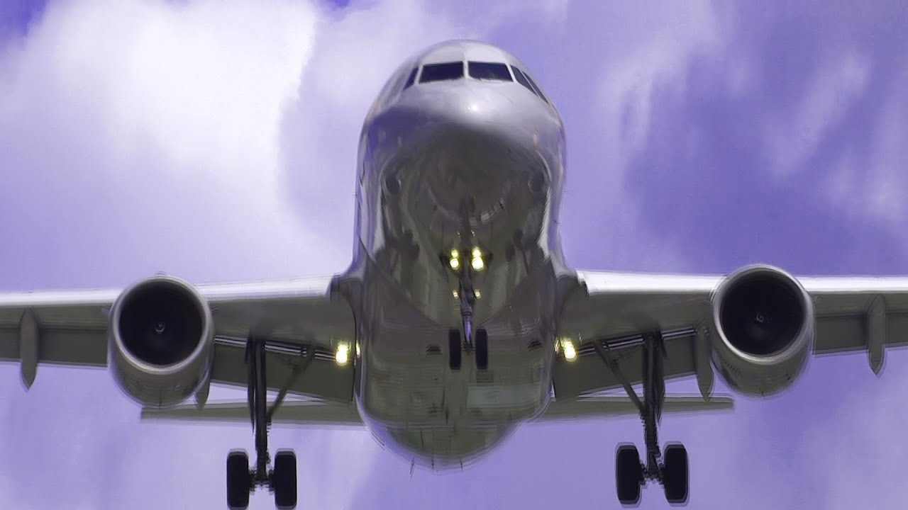 Amazing Overhead Plane Landing at Montreal Airport "HD" - YouTube
