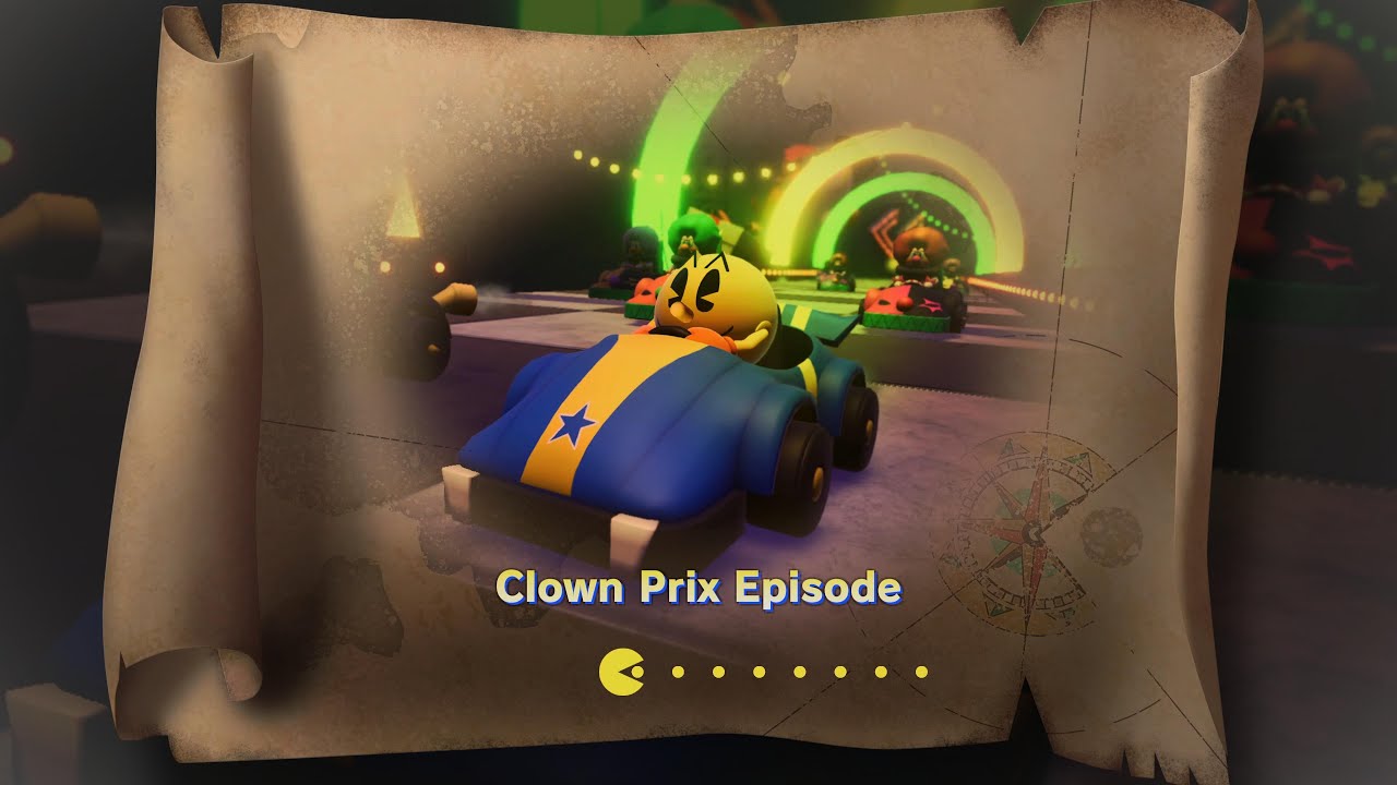 Pac-Man World Re-PAC - (Clown Prix Episode) #Level 4-4 -100% - YouTube