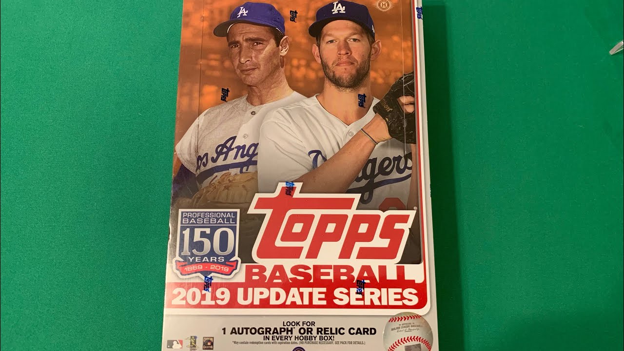 2019 Topps Update Series Hobby Box Father’s Day Parallel - YouTube