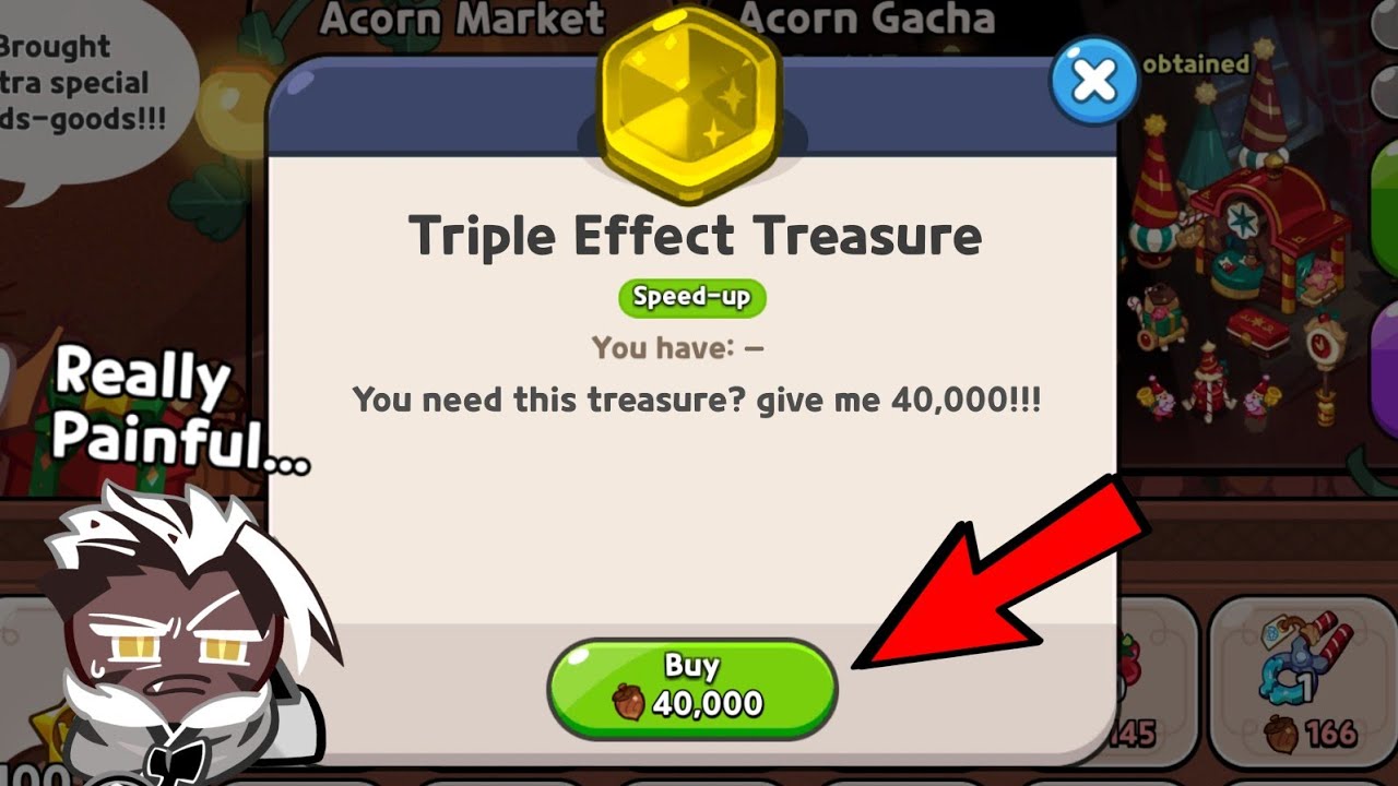 Finally I get this Triple Effect Treasure after a lot of pains... - YouTube