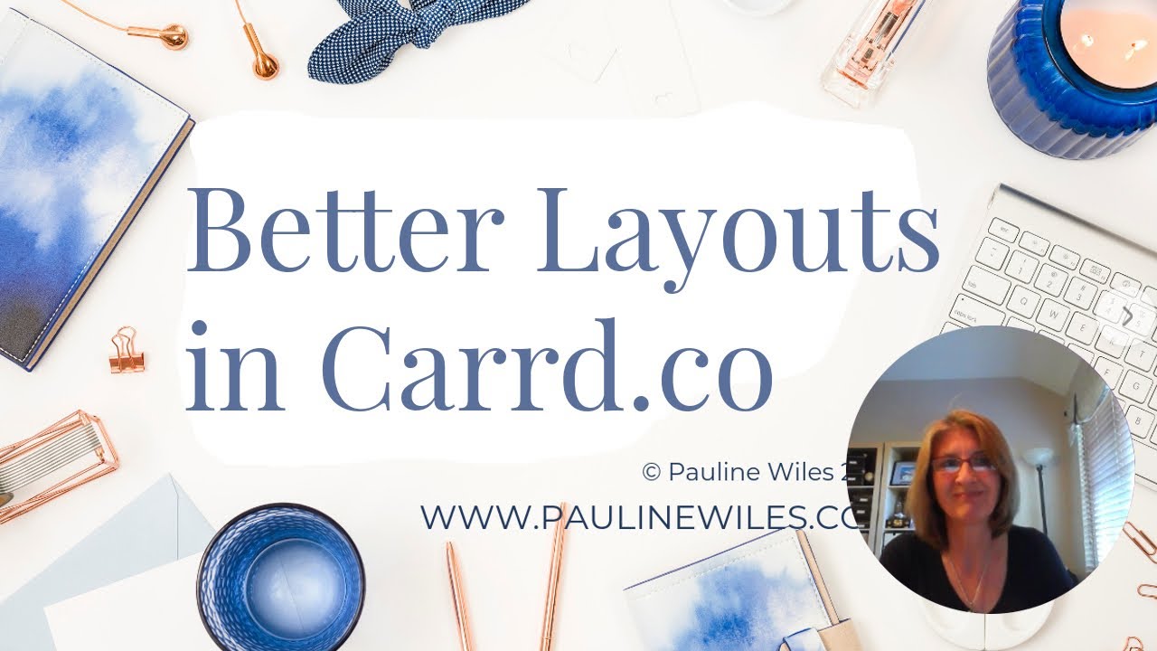Better Layouts for Your Carrd.co Website - YouTube