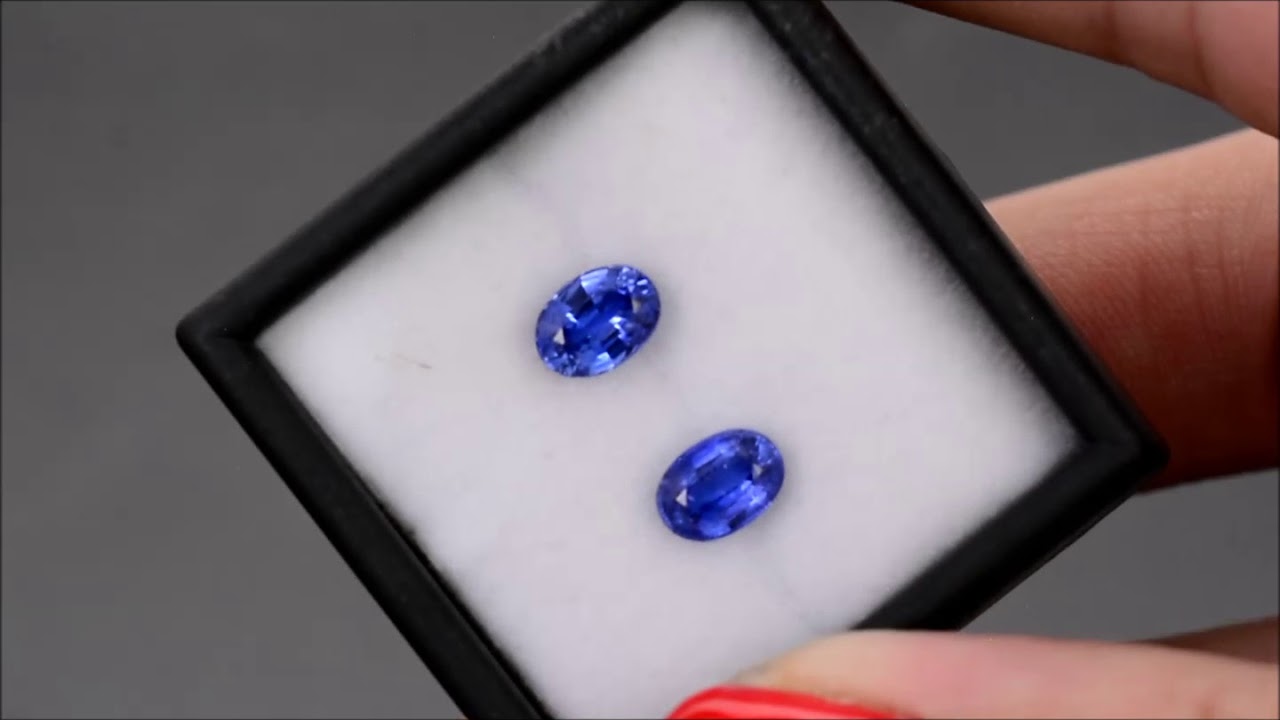 Gorgeous Ceylon Blue Nepalese Kyanite Gemstone from KGC - YouTube