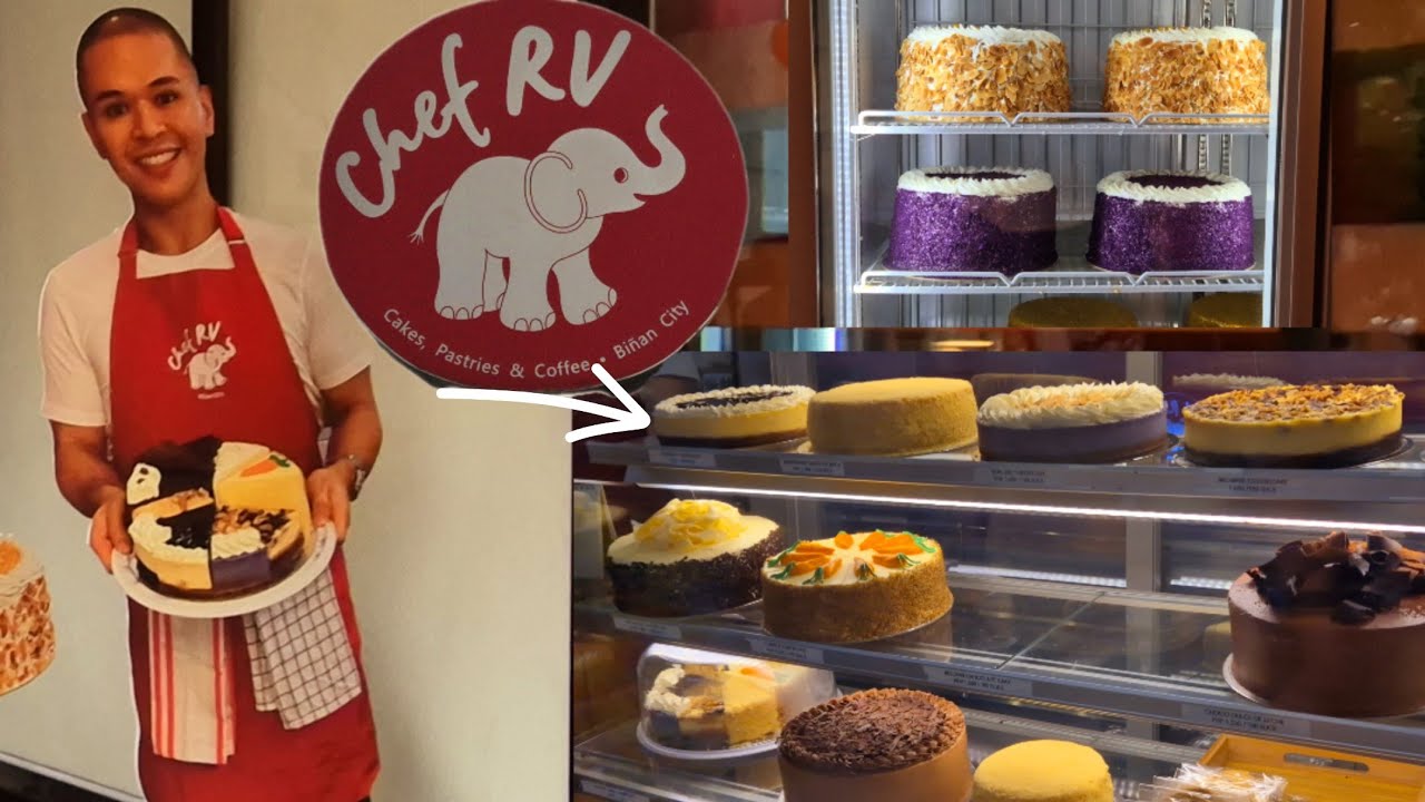 Visiting Chef RV in Biñan Laguna | Pastries Cakes & Coffee - YouTube