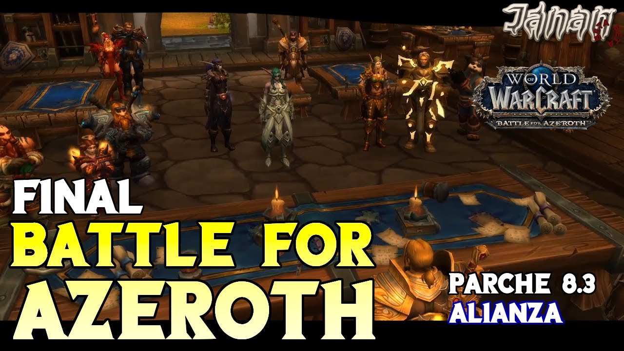 WoW BFA // FINAL de Battle for Azeroth (ALIANZA) - YouTube