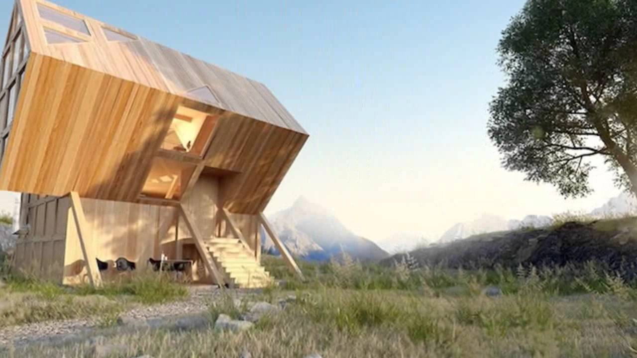 Gorgeous Valley House is a geometric timber cabin inspired by the ...