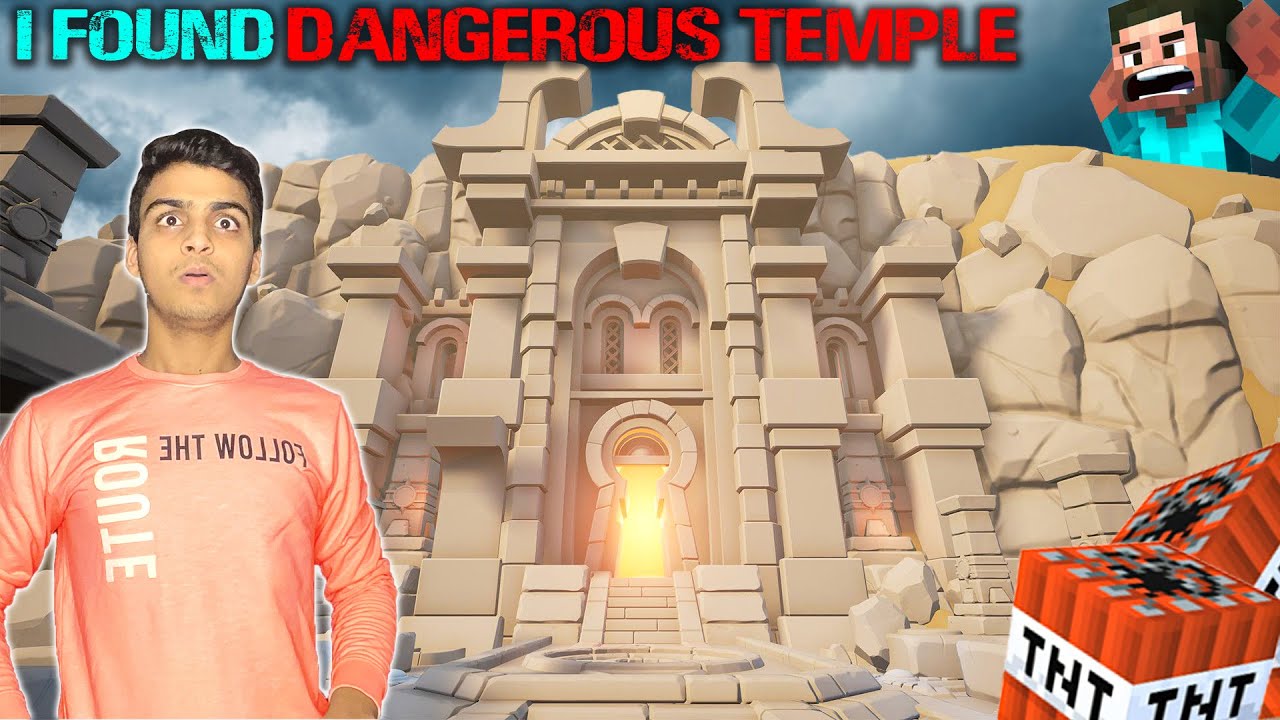 I FOUND DANGEROUS TEMPLE || Minecraft survival #24 - YouTube