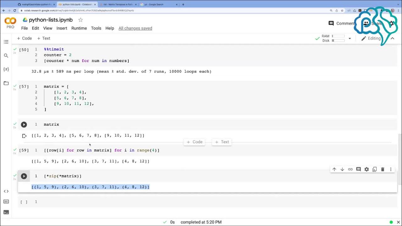 Assimilate Python from Zero-Lists - YouTube