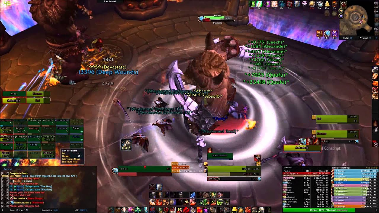 WoW | Highmaul Heroic | All Bosses - YouTube