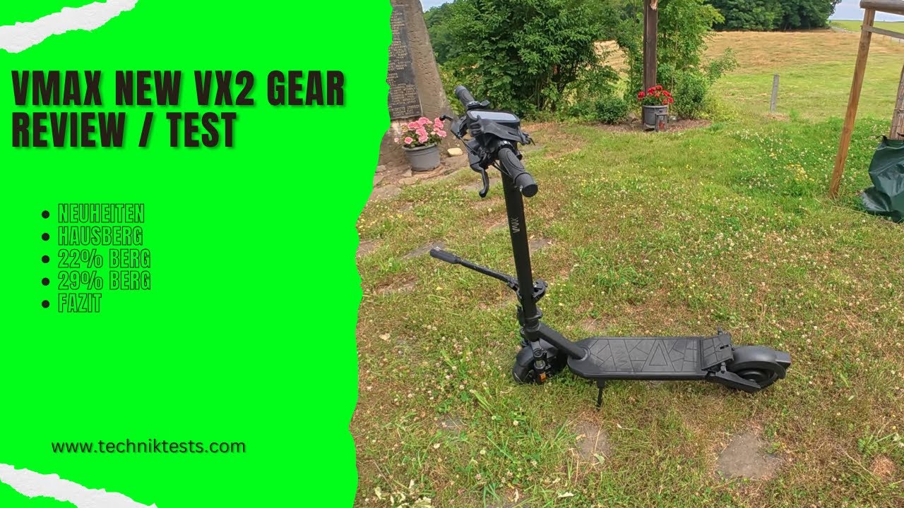 Vmax New Vx2 Gear Review / Test / Steigfähigkeit - Vollfederung mit ...