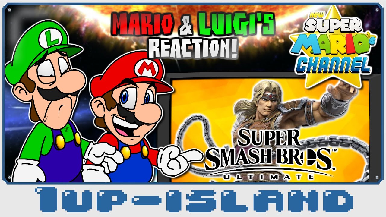 NSMC: Mario Bros. React to Simon Reveal Trailer! (Super Smash Bros ...