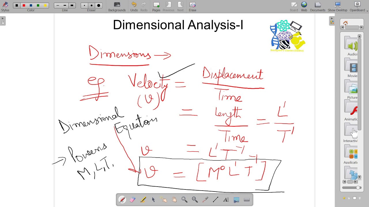 #11th class 4 | Physics| Chapter 1 | Dimensional Analysis |Uses ...