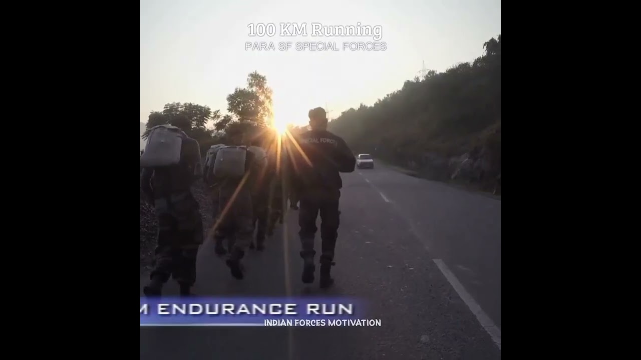 PARA SF SPECIAL FORCES COMMANDO 100KM RUNNING TRAINING#parasfcommando #commondo #shorts - YouTube