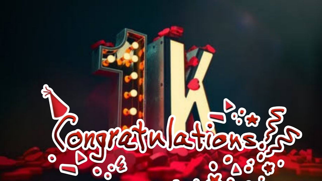 1000 subscribers celebration | thank you all | 1k subscribe special ...