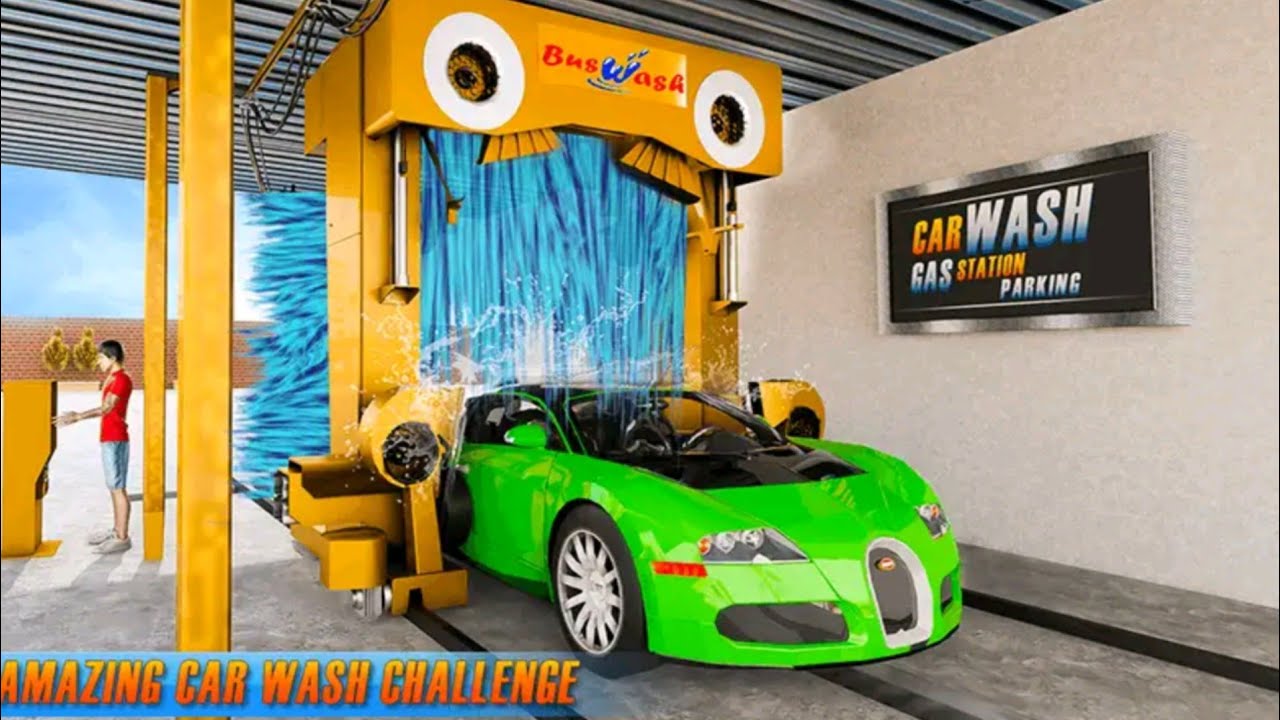 Car Wash Service Station / Car Mechanic Games 3D - YouTube