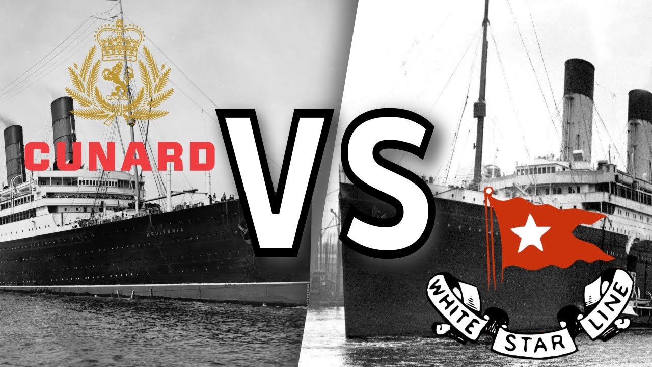Icons of the Sea: Cunard vs. White Star Line | History Documentary # ...