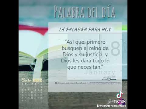 La palabra para hoy 🙋🏻‍♀️La palabra del día. #008 - YouTube