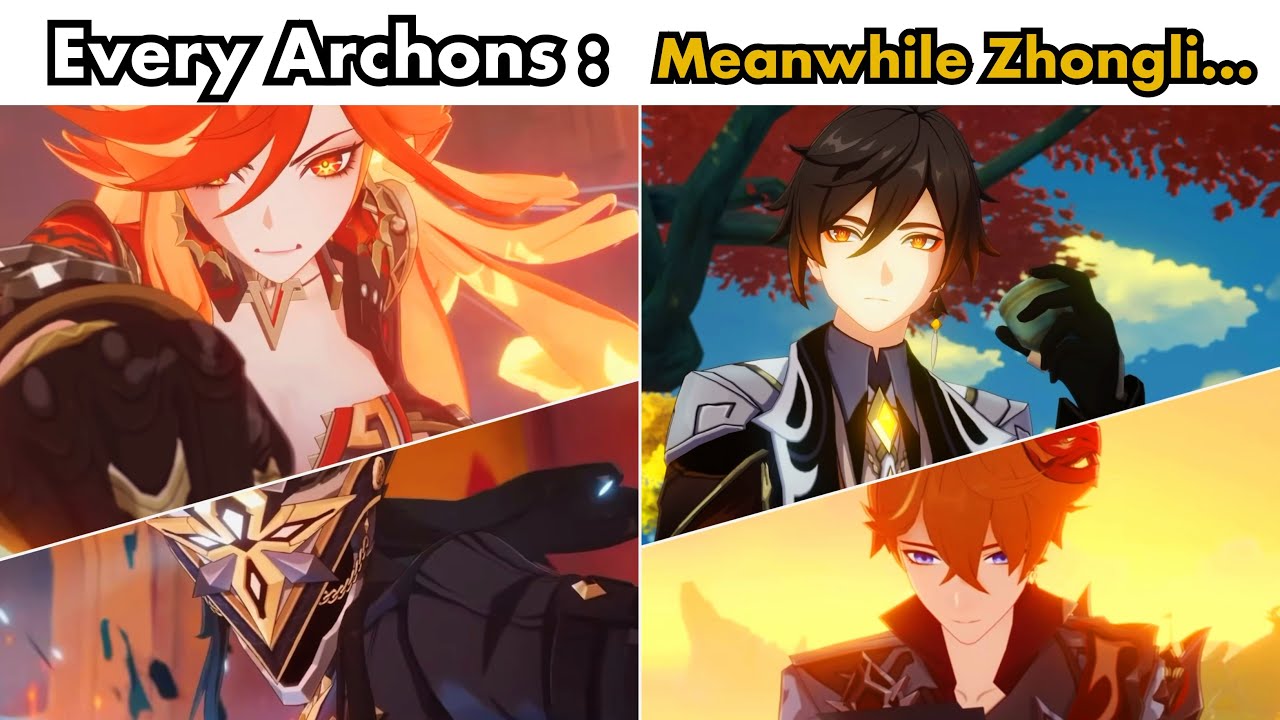 There are two types of harbingers with archons interactions 😭 - YouTube