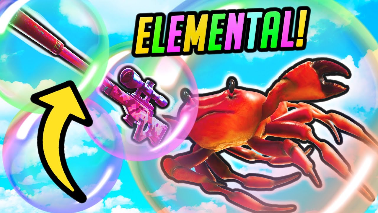 The ELEMENTAL BUBBLE BUILD In Crab Champions! - YouTube