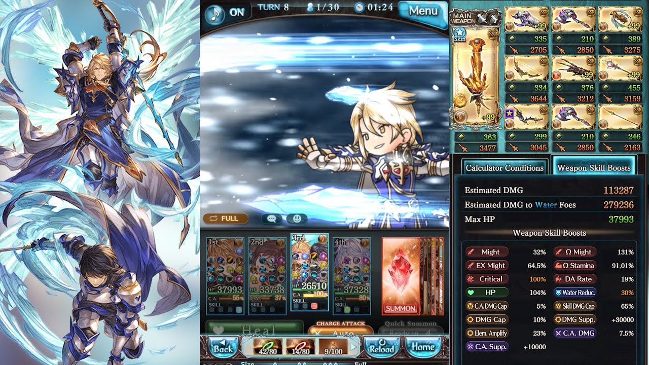 [Granblue Fantasy] Aglovale and Tor Showcase - YouTube