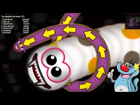 WORMSZONE MAGIC & DWARF WORMS VS GIANT WORMS #637 Epic Worms Zone Best ...