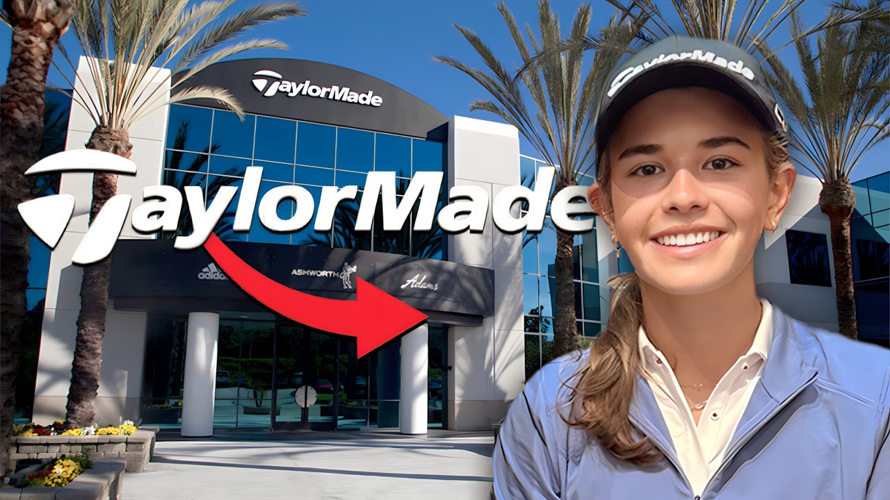 Inside TaylorMade Kingdom: Kai Trump's Club Fitting - YouTube