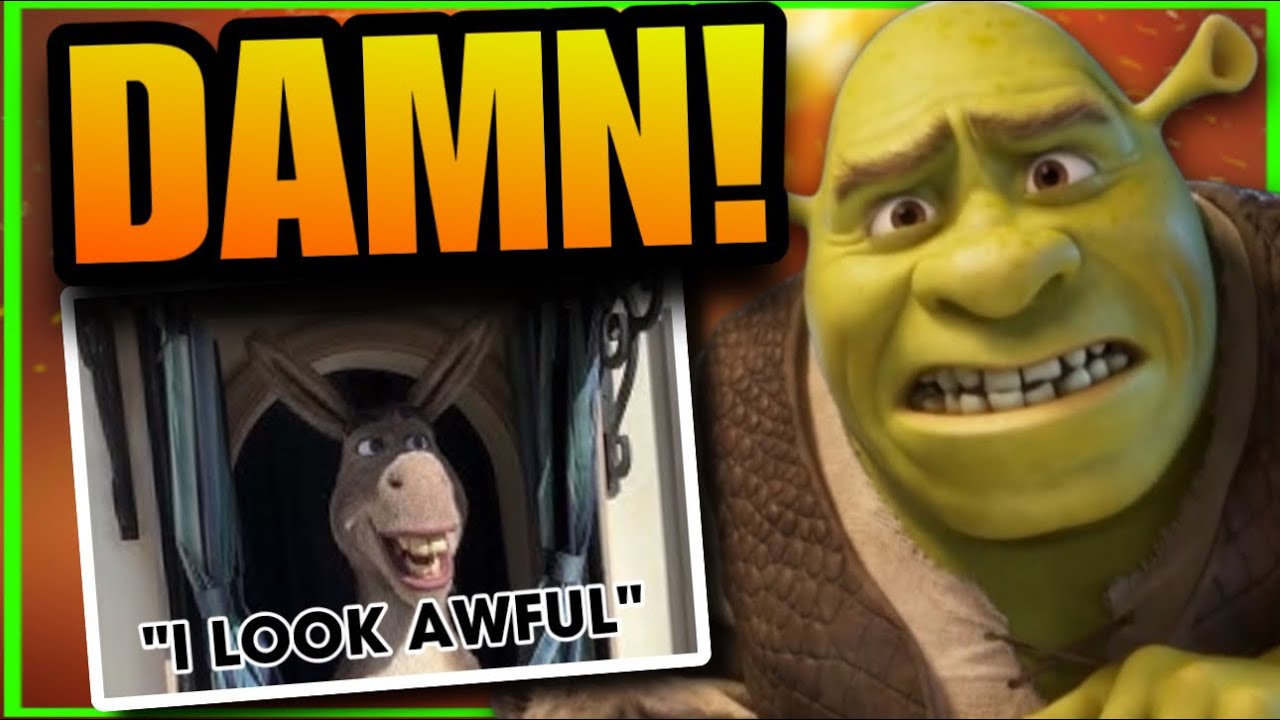 Shrek 5 Redesign Gets ROASTED by Universal's Donkey - YouTube