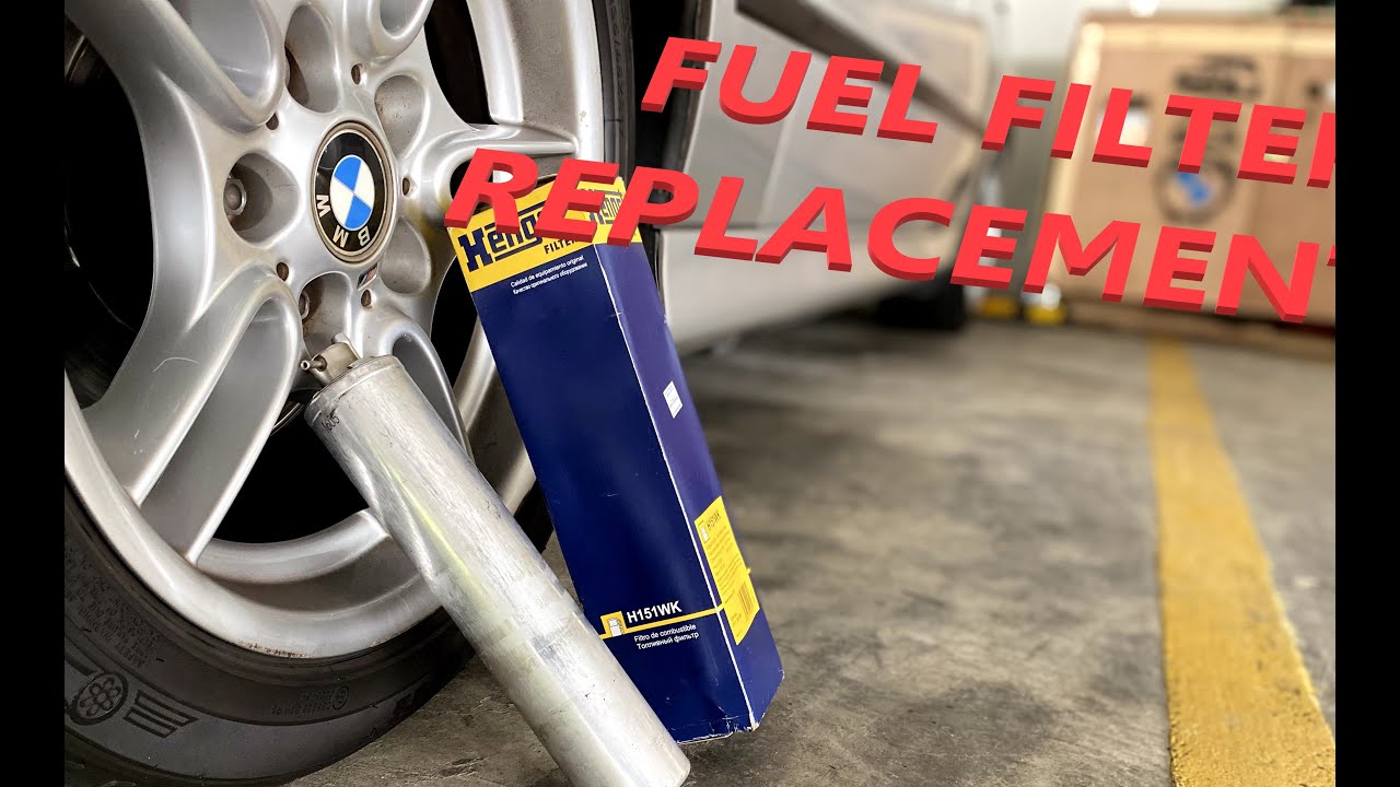 BMW E39 520i 523i 525i 530i M54 : Fuel Filter Replacement DIY - YouTube