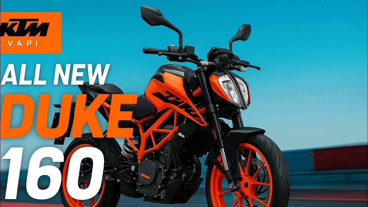 2025 New KTM Duke 160 First Look – Stunning Design & TFT Display ...