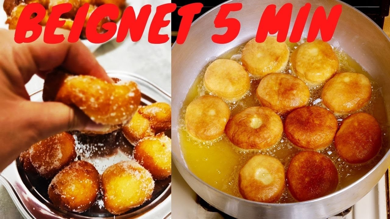 ! Beignet En 5 Minutes ! ! - YouTube