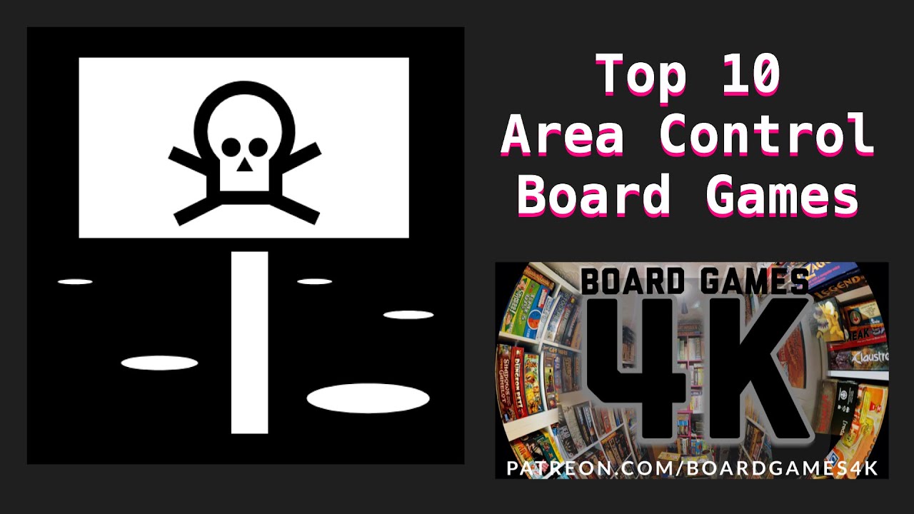 Top 10 Area Control Board Games - YouTube