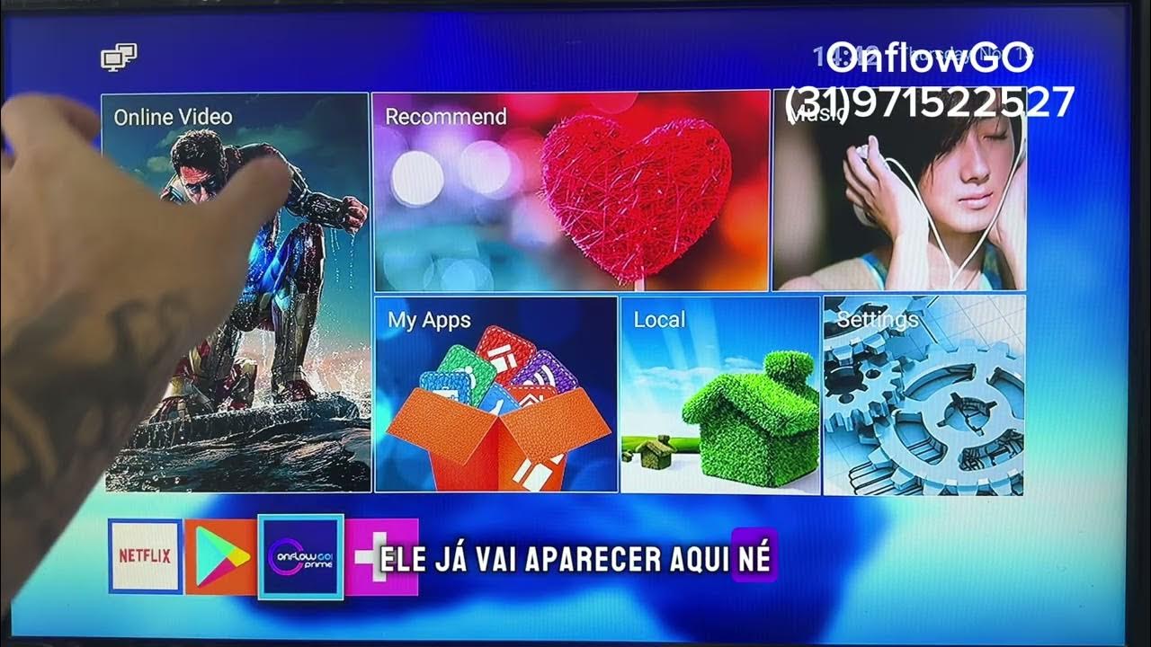 Como ressucitar o MEOFLIX atravez do app da ONFLOW GO - YouTube
