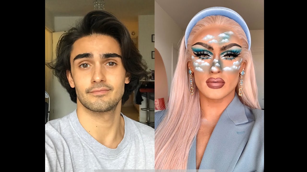 HEAD IN THE CLOUDS!!! DRAG MAKEUP TUTORIAL!!! (Inspired by Nikki ...