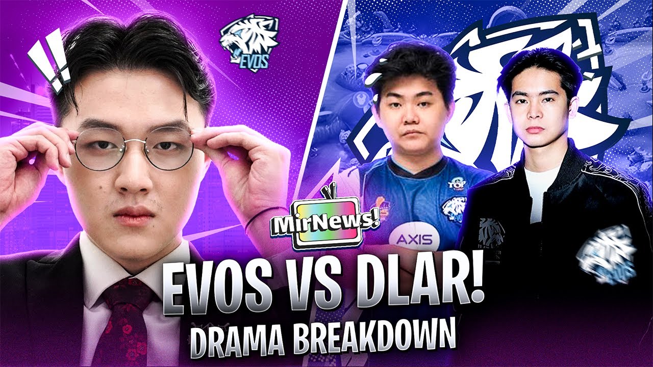 DLAR vs EVOS HOLY S**T 🤯🤯🤯! MirNews| ITS INSANE. - YouTube
