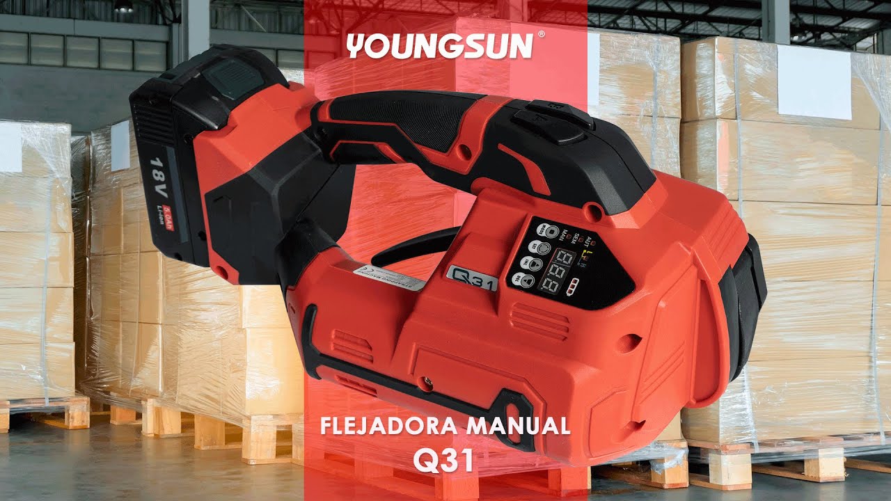 Flejadora Manual Youngsun Q31 - YouTube
