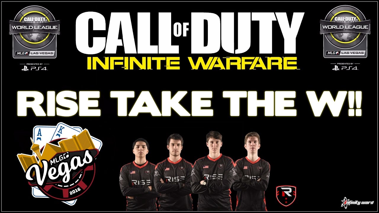 Infinite Warfare : Rise Take The W @ MLG Vegas!! - YouTube