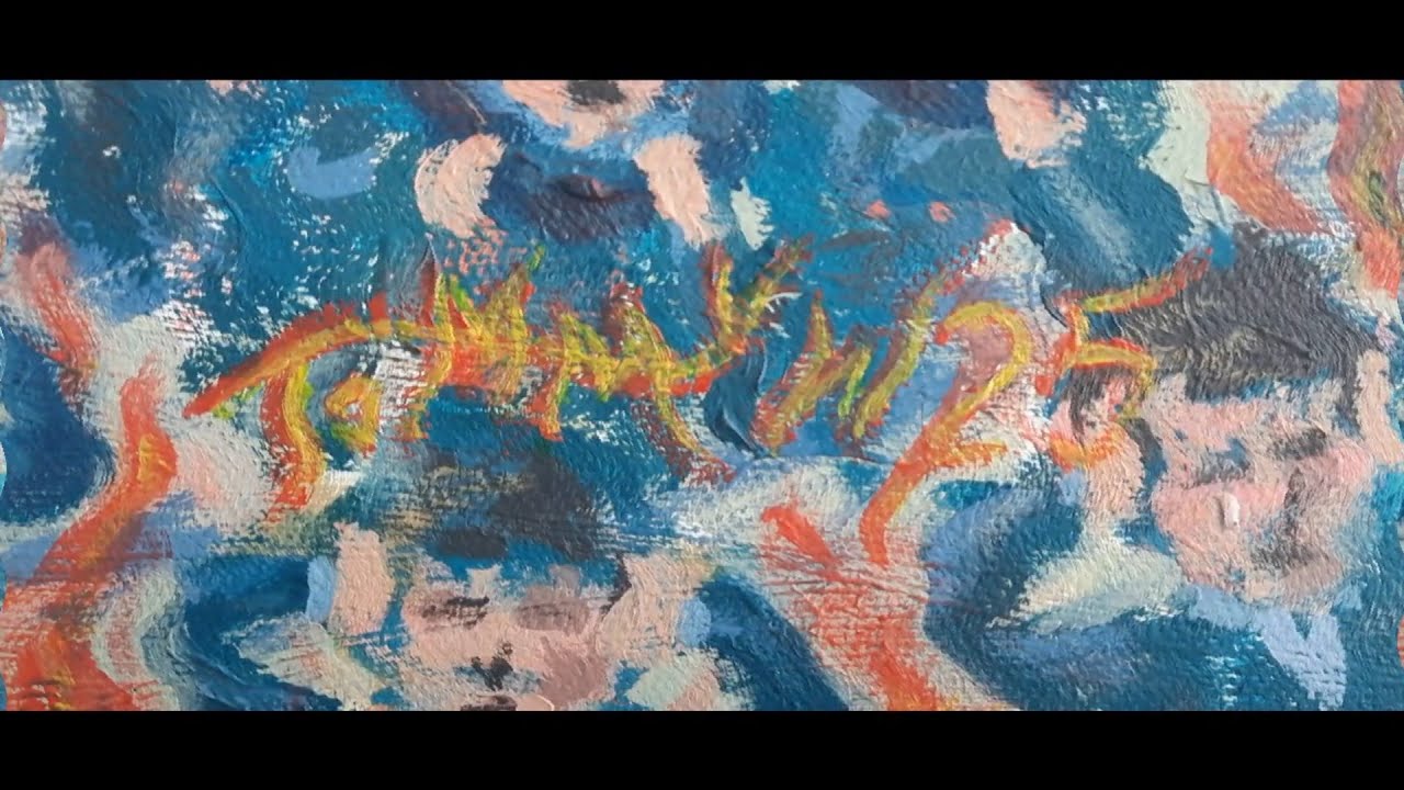 Painting #4: The nodes in the machine - YouTube