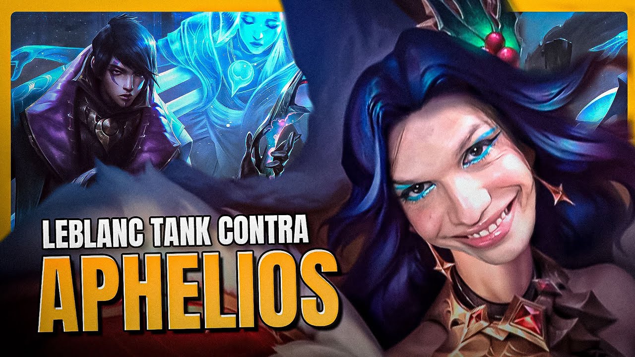 TESTEI A LEBLANC TANK! | LEBLANC MID GAMEPLAY | League Of Legends - YouTube