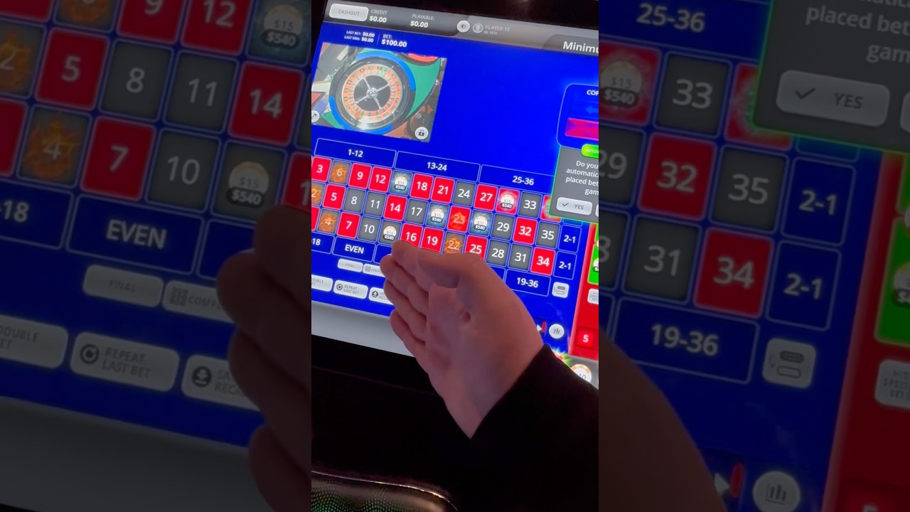 Dual roulette baby! Why play one wheel!?#gambling #casino #money # ...
