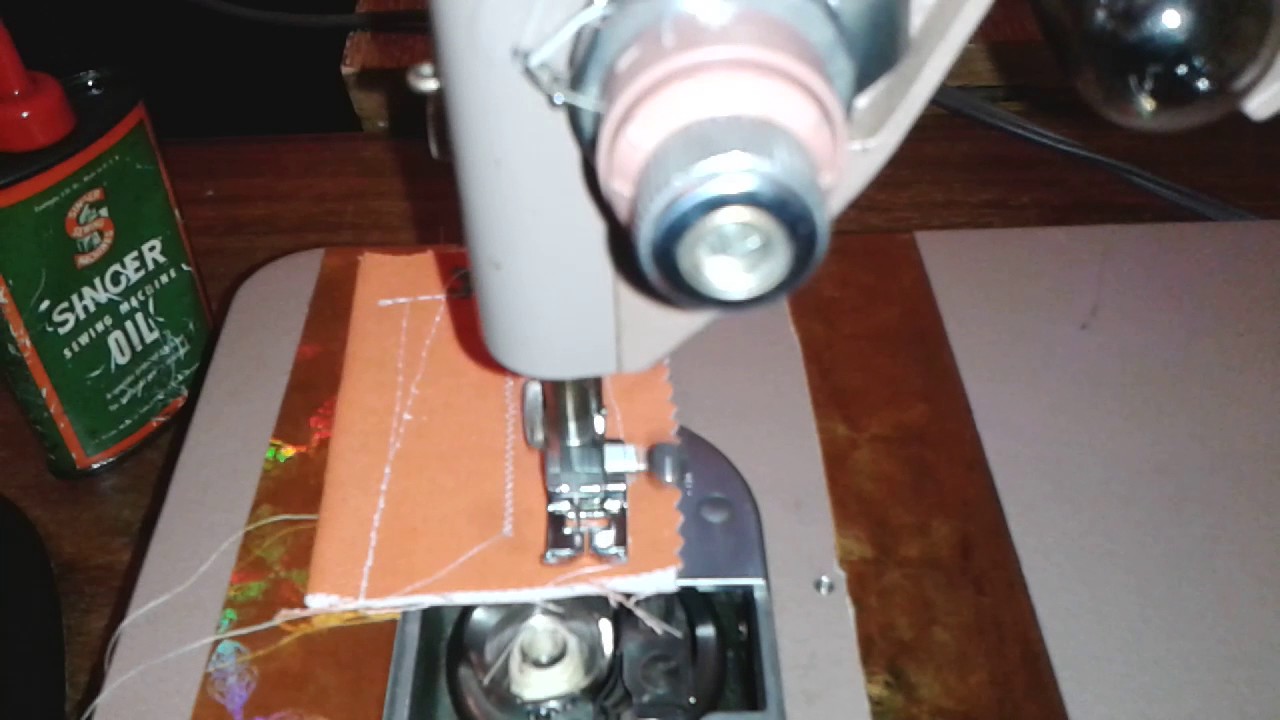 SINGER 328K STYLE O MATIC SEWING MACHINE - YouTube